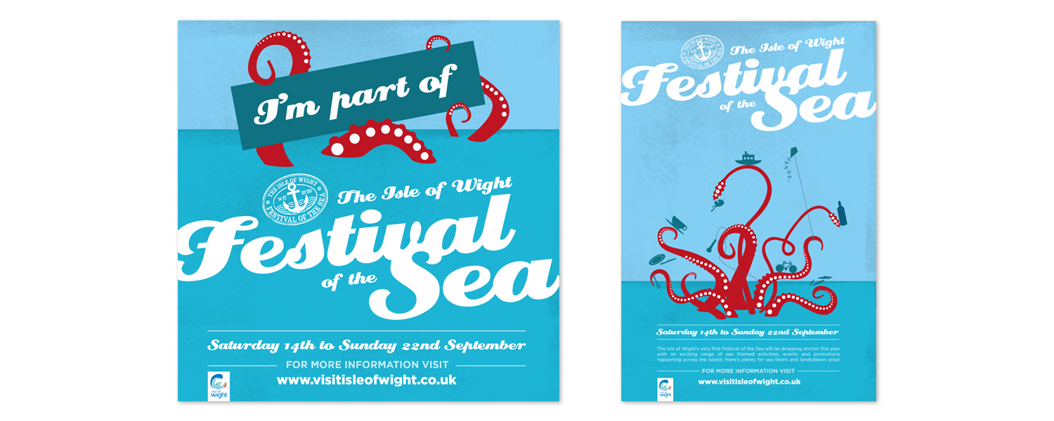 Visit Isle of Wight’s Festival of the Sea | Shaun Cuff Branding & Design